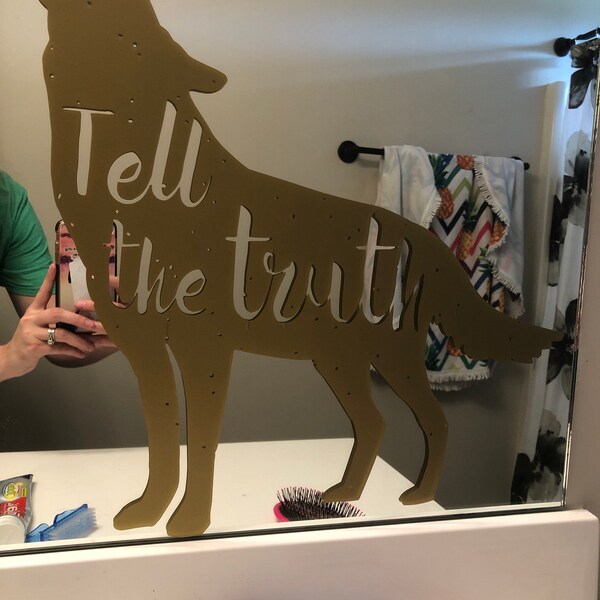 Wolf Beast Werewolf Predator Howl Animals Wall Decor Wall Decal Car ...