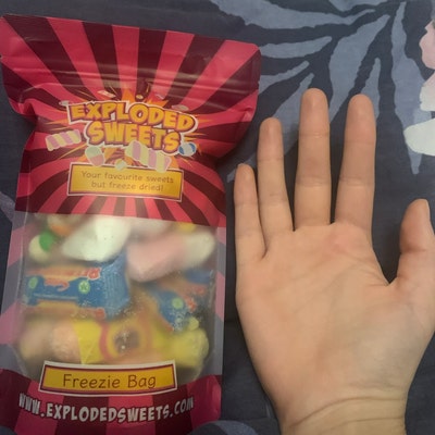 Refreshing Choos Strawberry Exploded Sweets Freeze Dried Candy UK - Etsy UK