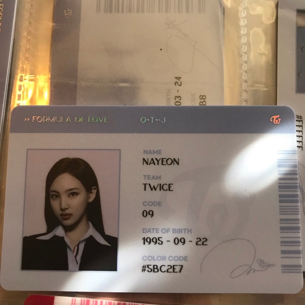 TWICE Official Photocards - Etsy