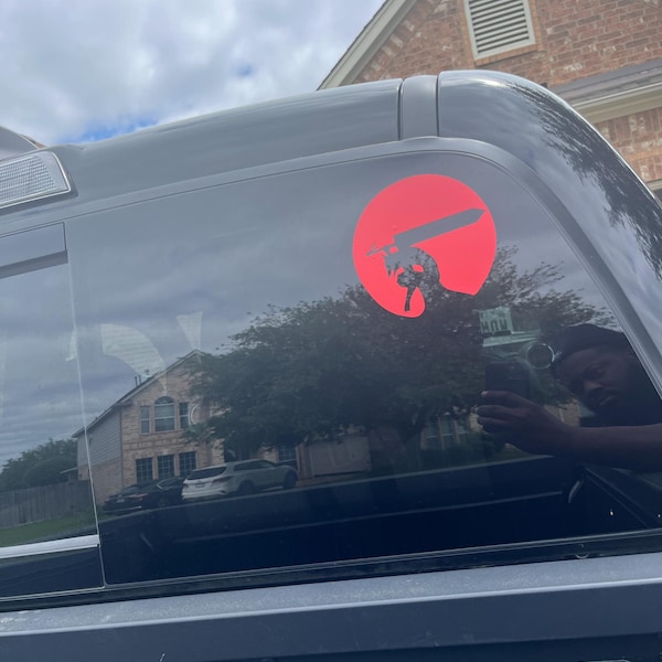 5in Bleach Ichigo Rukia Silhouette Vinyl Sticker for Trucks, Cars ...