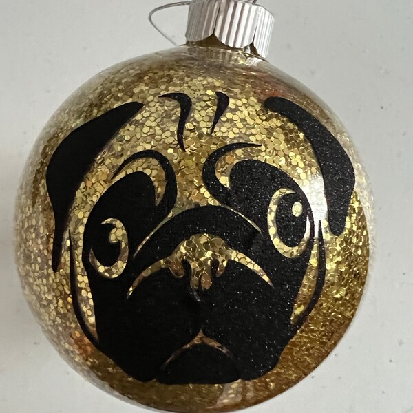 Pug Face Cute Dog Svg Png Dxf Eps Instant Download for Print Cut ...