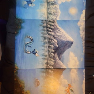 POSTER of Charmander Under the Moon Pokemon Print Art Work - Etsy
