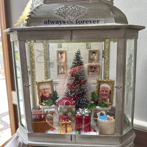 Police Officer Memorial Lighted Lantern Back the Blue Forever ...