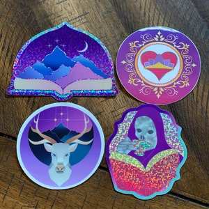 Maasiverse Rising Sticker 3x3 Inch Officially Licensed ACOTAR Throne of ...