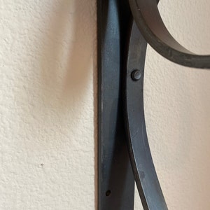 Shelf Bracket Hand Forged Style 03 Modern - Etsy