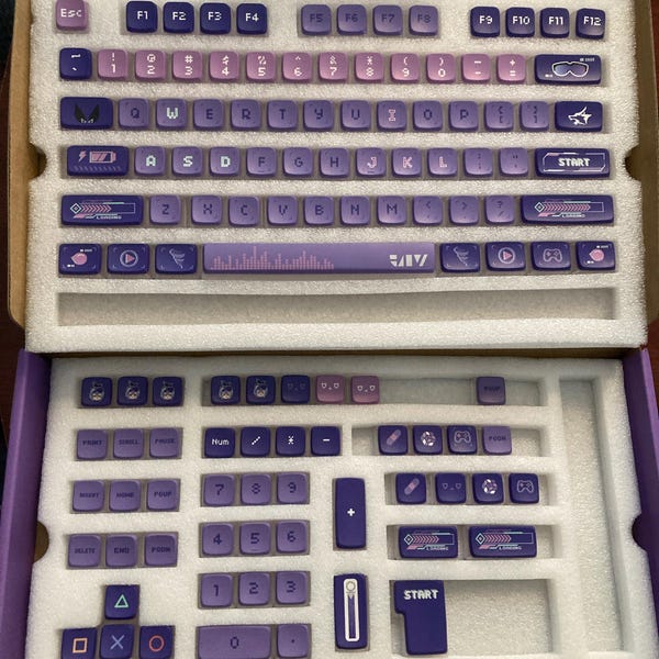 Hiragana Keycap Set, Cherry Profile, PBT, Cherry MX Stem, Dye-sub ...