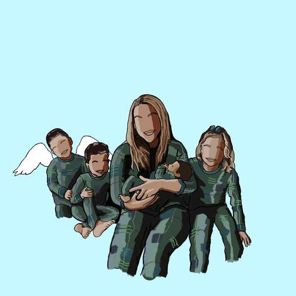 Loose Line Art With Poem, Cute Poem, Poem and Picture, Cute Drawing ...