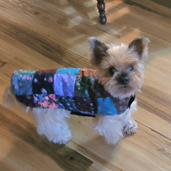 Dog Jacket Sewing Pattern, With Pockets | DIY Dog Coat for Beginners ...