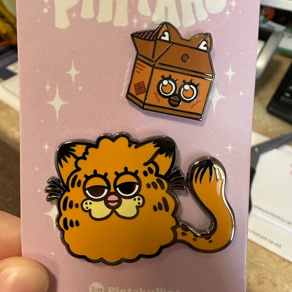 Milk Carton Enamel Pins - Etsy
