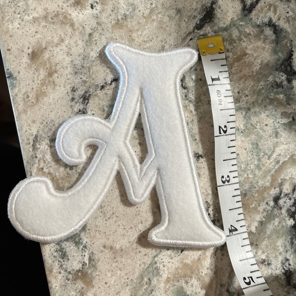 Blake Applique Monogram Set – Uppercase Letters - 2″ 3″ 4″ - Machine ...