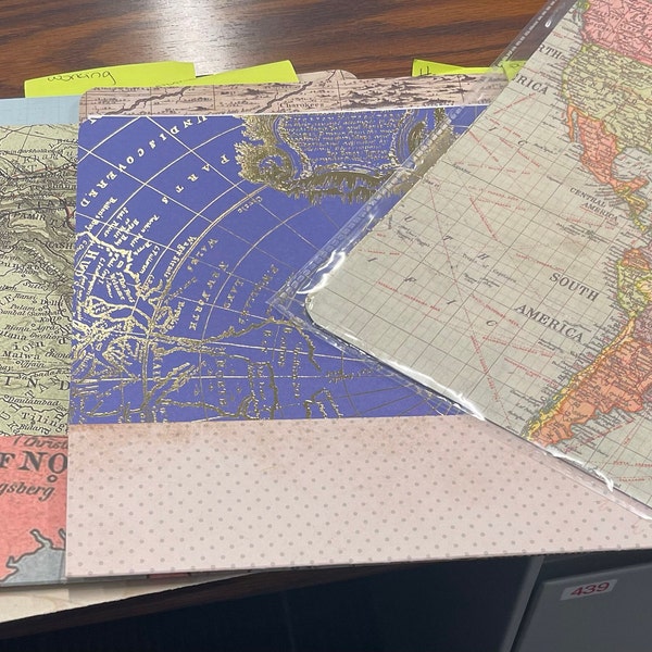 Decorative File Folder, Chic Desk Accessories, Pretty File Folder, Home ...