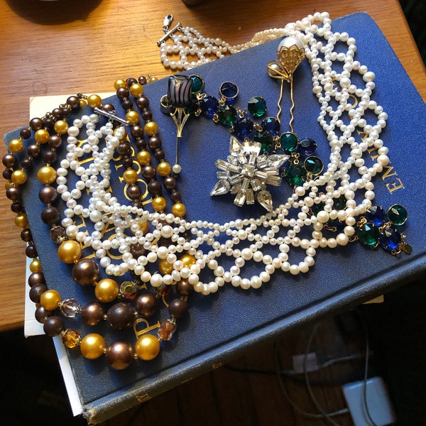 Jean Dousett Sterling Silver Large Canary Yellow CZ, Pear Shape Clear ...