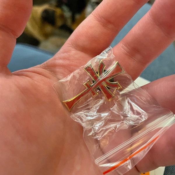 Brotherhood of the Cruciform Sword Enamel Pin. Perfect for Adventurers ...