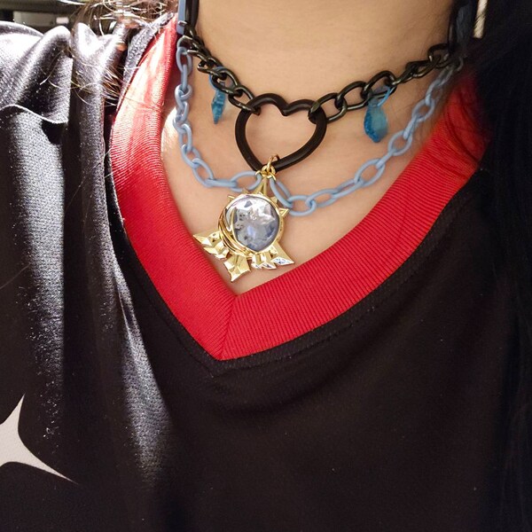 Wingman Gekko Inspired Choker Collar Bubble Tea Boba Kawaii Chains ...