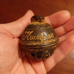 Krampus Bell Cursed Jingle Bell Replica And/or Custom Gift Box Bell ...