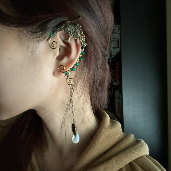 Elf Ear Cuff, No Piercing Elven Ear Cuff, Girls Elf Ear Decoration ...