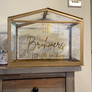 Custom Wedding Sign Vinyl Decal - Etsy