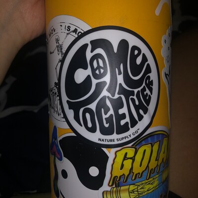 Come Together Sticker Vinyl Stickers Hippie Stickers Laptop - Etsy