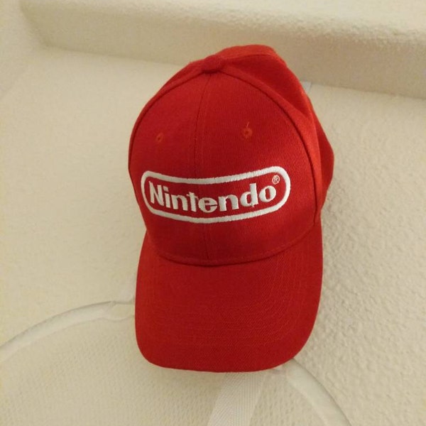 Nintendo Diddy Kong Hat: Red Embroidered Cosplay Cap - Etsy