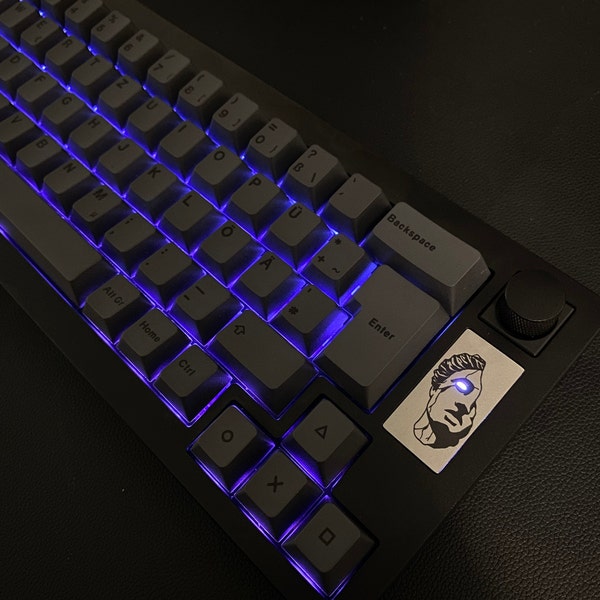 Keychron Q/V Series Badge (acrylic/aluminum/stainless Steel/brass) - Etsy