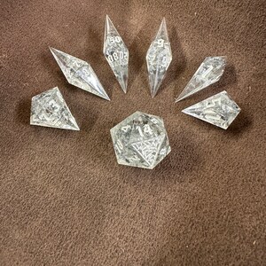 The Forbidden Fey Dice Set / Sharp Edge Dice / Dice for Dungeons and ...