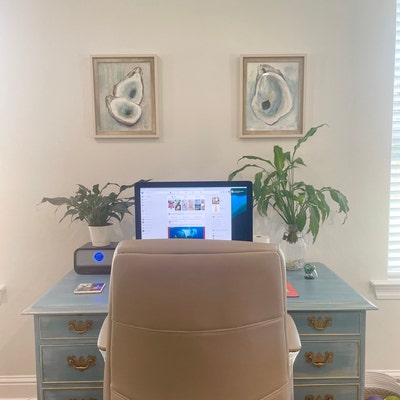 Alabaster Oyster Print of Original Acrylic Painting by Kim - Etsy