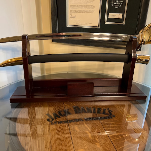 Military Saber / Sword Display Cadet - Oak, Cherry or Walnut Wood - Etsy