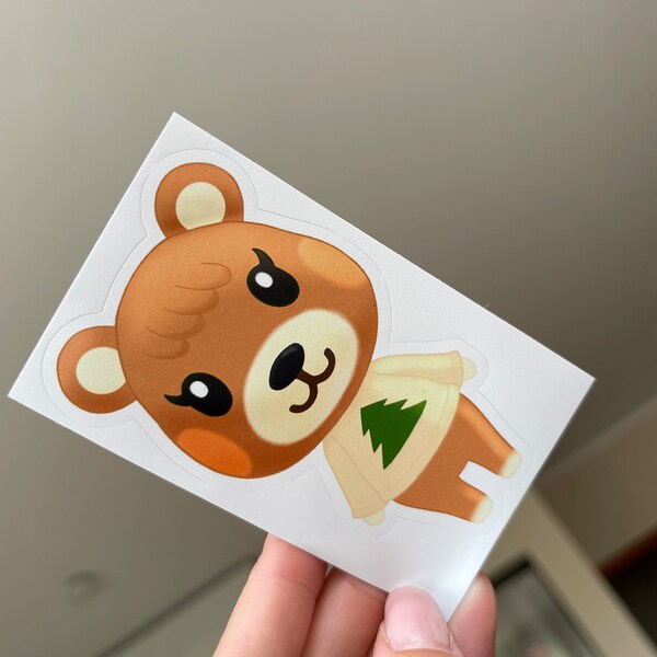 Animal Crossing New Horizons Cute Wart Jr. Sticker for Computer, Phone ...