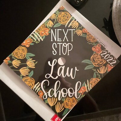 Next Stop Grad School Grad Cap Topper Graduation Gift Tassel Custom ...