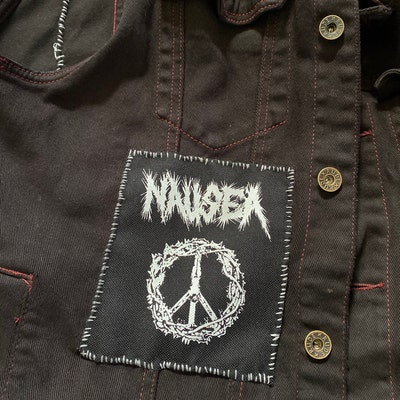 Destroy Power Not People Crass Patch Anarcho Punk Hellshock Extinction ...