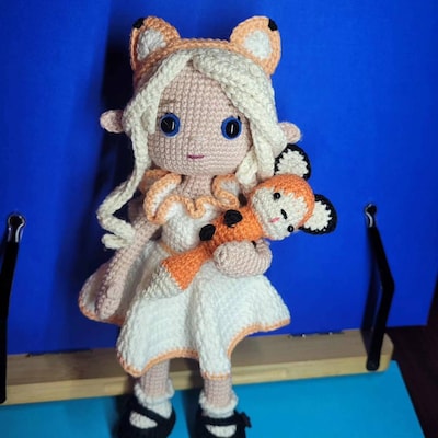 Snowflake Elf Amigurumi Doll Pattern - Etsy