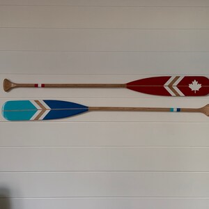 Custom Oars // Hand Painted Canoe Paddle // Canoe Oar // Home - Etsy