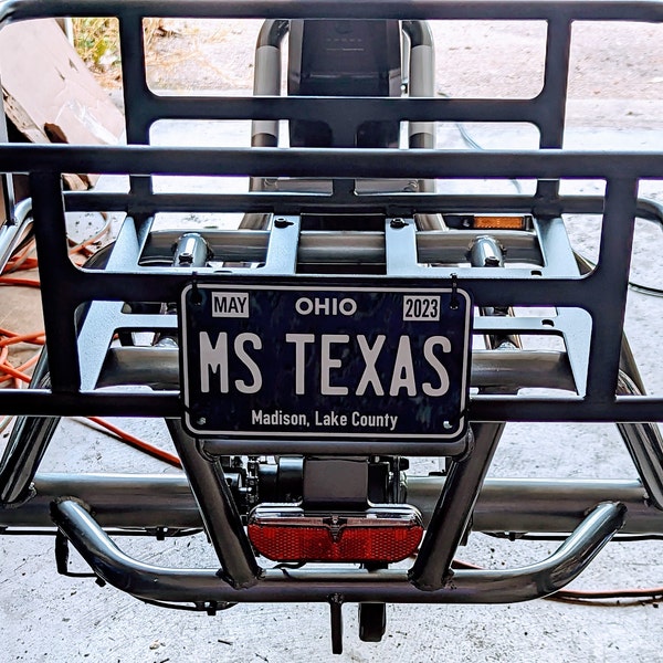 Custom Mini License Plate, Personalized for Your Special Spacecraft ...