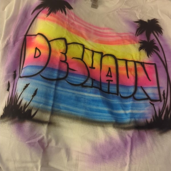 Personalized Custom Airbrush Graffiti T-shirt or Hoodie Designs - Etsy