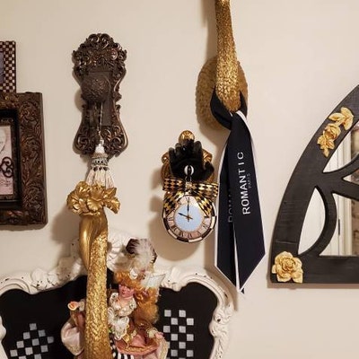 Black White Pumpkins Fall Pumpkin Table Centerpiece Checkered Fall ...