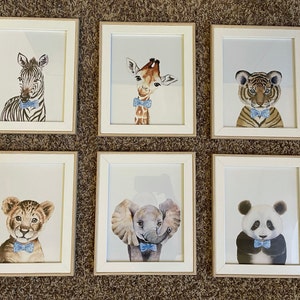 Farm Animals Nursery Décor Baby Chick Printable Watercolor | Etsy