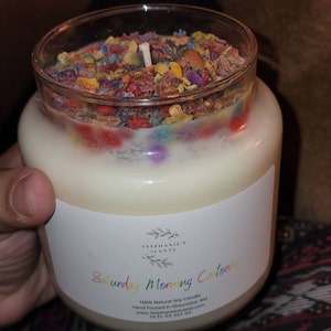 Funfetti Cake Soy Candle Scented Candles Scented Soy Candle | Etsy