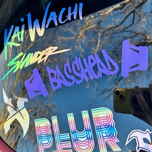 RL Grime DJ Vinyl Decal, EDM, Car, Laptop, Phone, Window, Bumper ...
