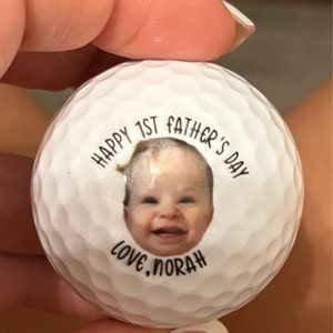 Custom Golf Balls, Dad Golf Ball, First Fathers Day Golf Balls, Fathers ...