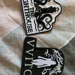 The Lighthouse Embroidered Patch. Horror Movie Inspired Patches. Iron ...