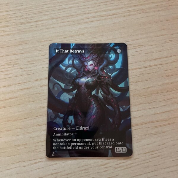 PILOT Token for TCG Full Custom Art Anime Waifu Stunning Pilot of Mechs ...