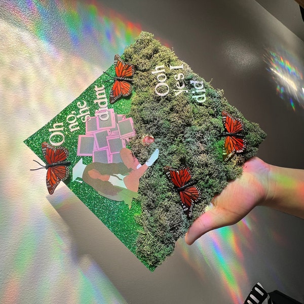 SZA Ctrl supermodel Graduation Cap Topper - Etsy Canada