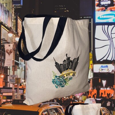 New York City Street Embroidery Design Instant Download - Etsy