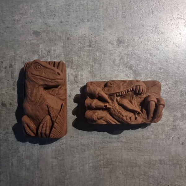 DOLPHIN SILICONE MOLD Making Soap Bar Mould Sea Creature Plaster Clay ...