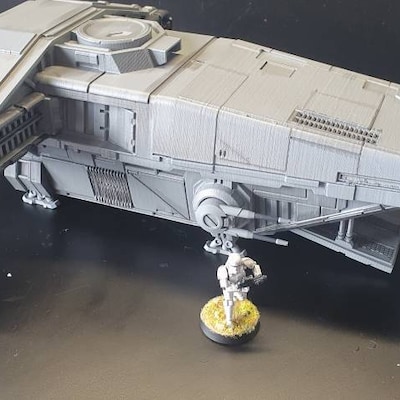 32mm to 40mm Base Adapter round Warhammer 40K Compatible 3D Printed ...