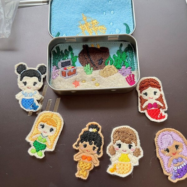 Princess Felties Digital Embroidery Designs Bundle - Etsy