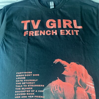 TV Girl Unisex T-shirt French Exit Album Tee Music Band Graphic Shirt ...