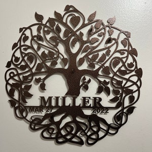 Love Lock Family Tree of Life - Etsy