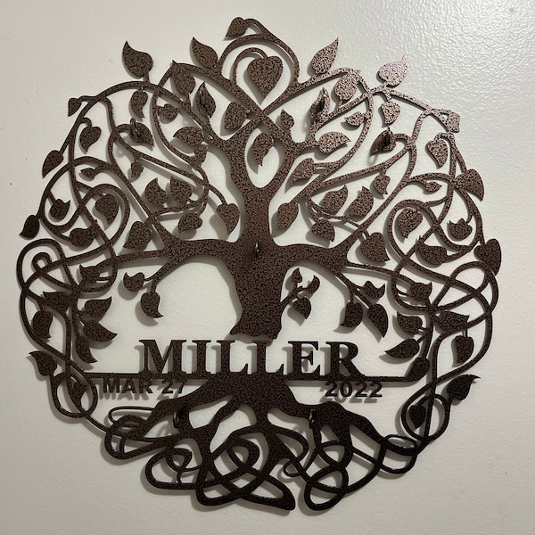 Curly Leaf Tree of Life - Etsy