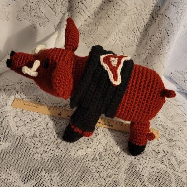 Arkansas Razorbacks Wild Boar Crochet Pattern - Etsy